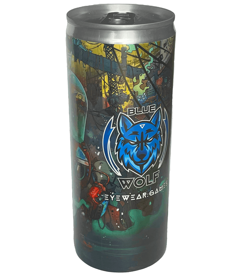 Energy Drink Blue Wolf EyeCounter